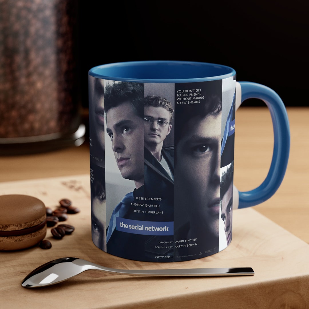 The Social Network Mug, the Social Network Coffee Mug, Movie Mug ...