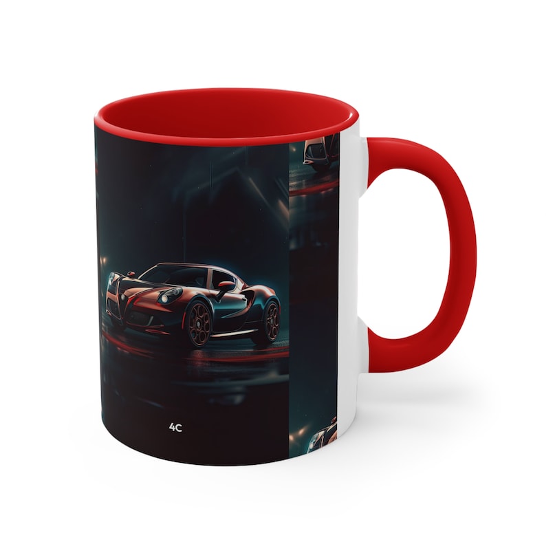 Alfa Romeo 4C Mug Alfa Romeo Coffee Mug Car Mug Coffee Cup - Etsy