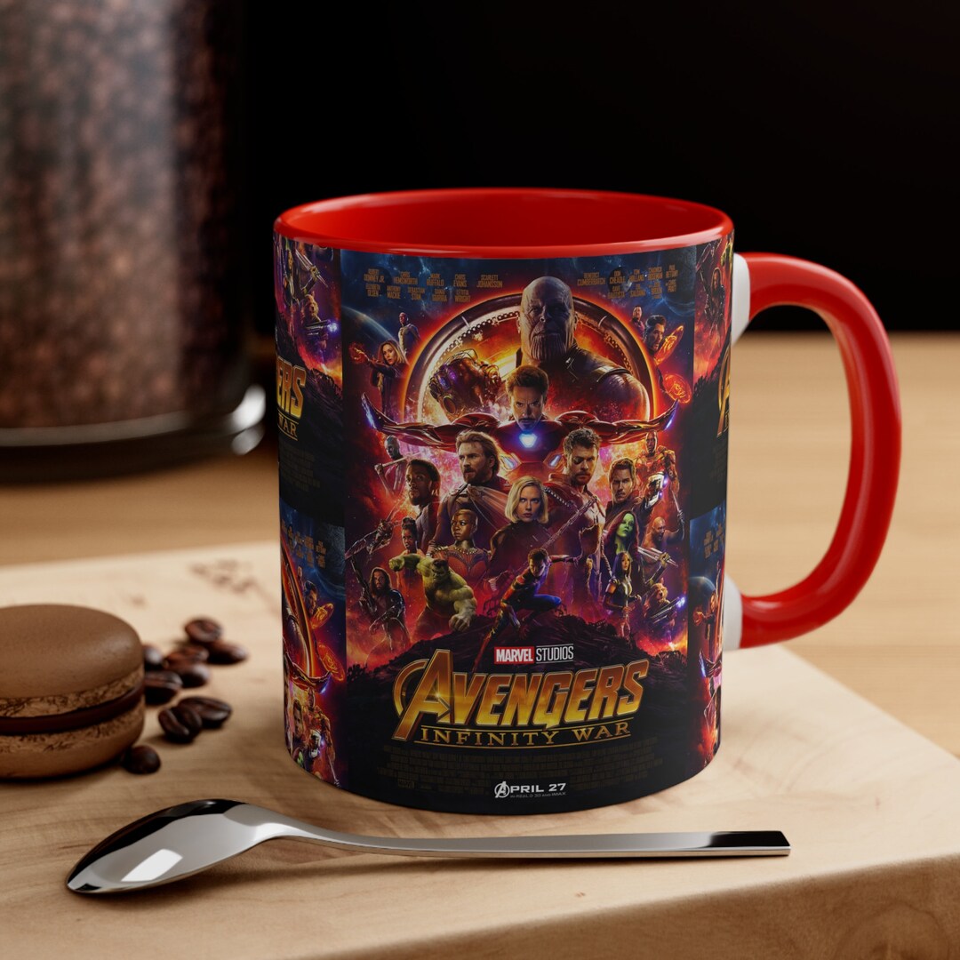 Avengers Infinity War Mug, Avengers Coffee Mug, Marvel Movie Mug ...
