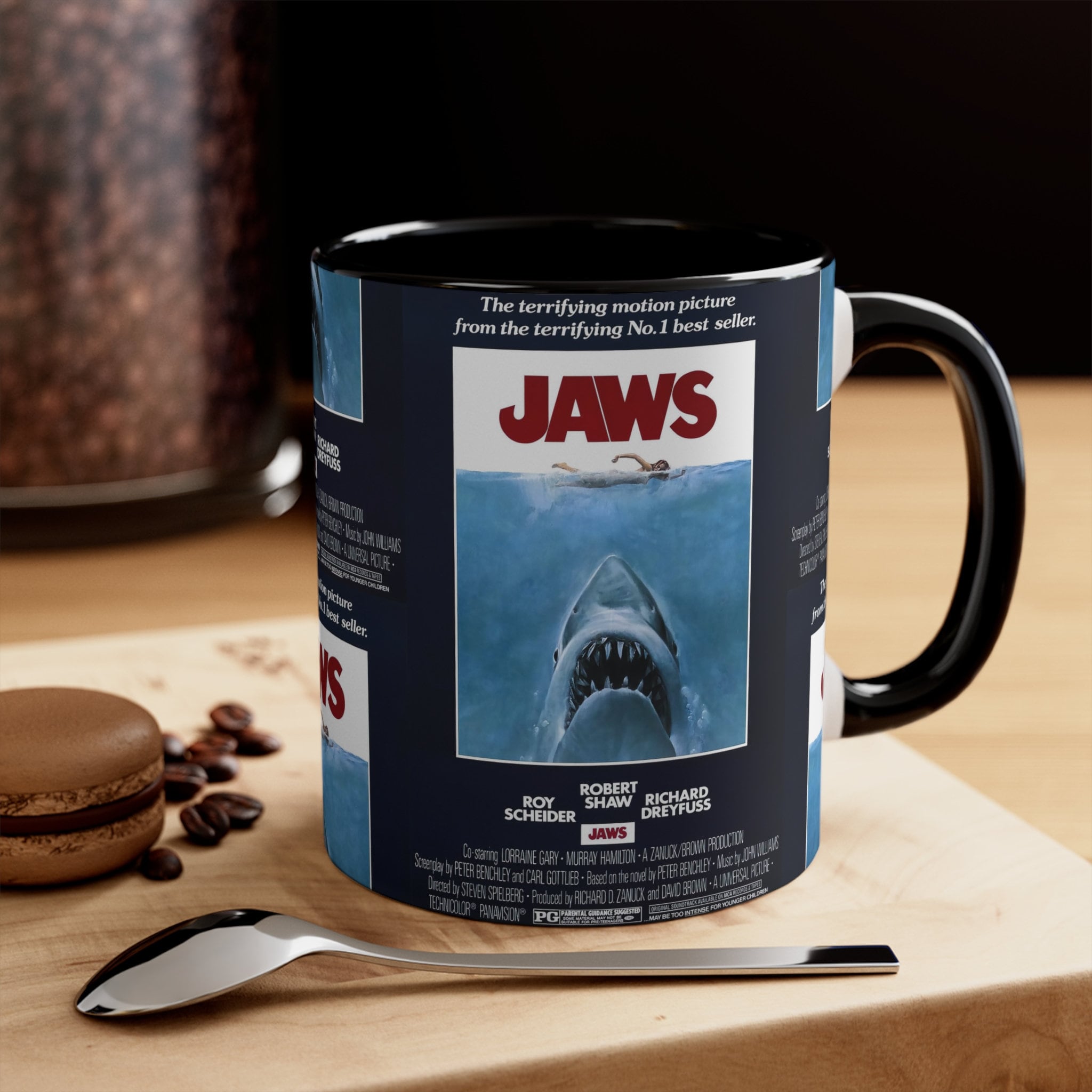 Jaws Mug, Jaws Coffee Mug, Jaws Movie Mug, Coffee Cup, Ceramic Mug ...