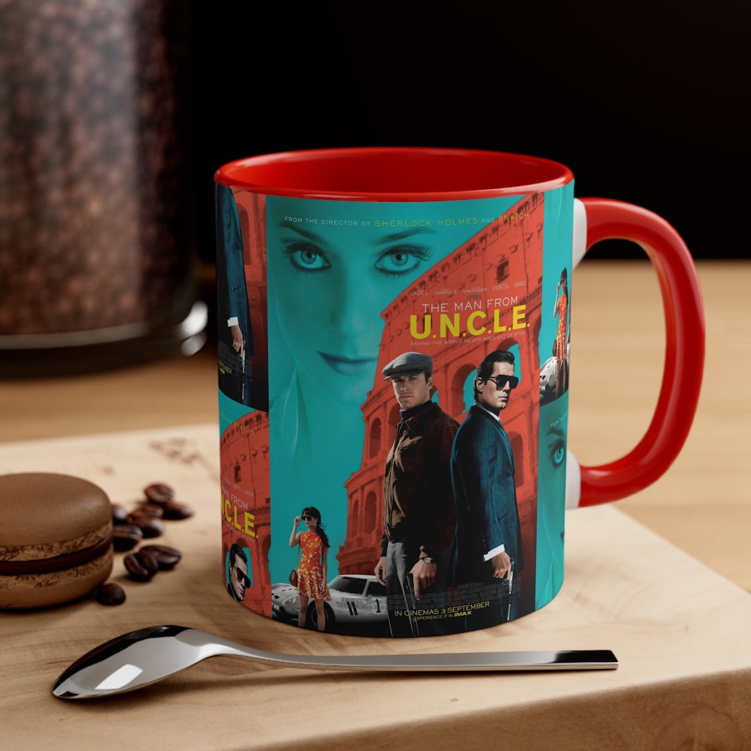 The Man From UNCLE Mug, the Man From UNCLE Coffee Mug, Movie Mug ...