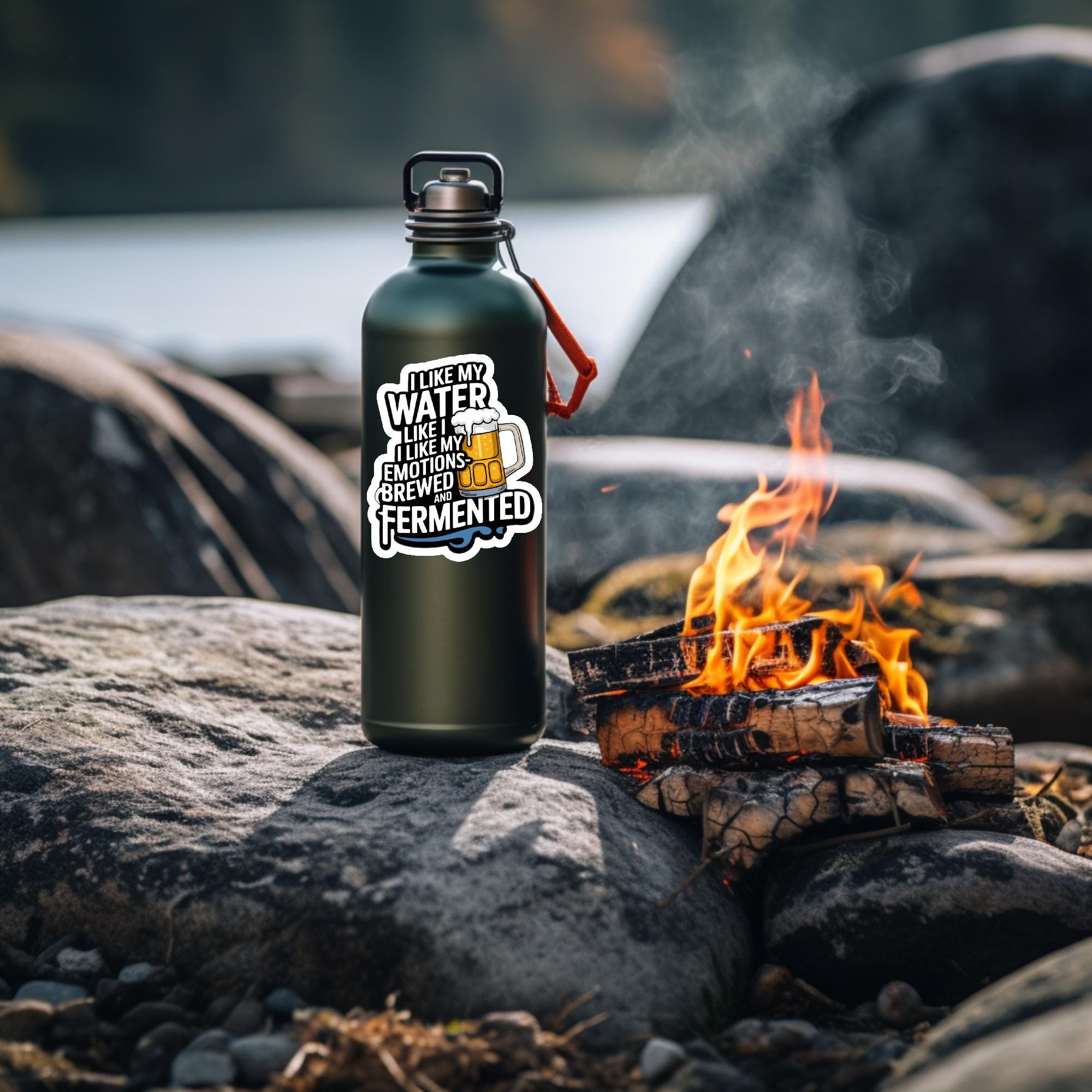 I Like My Water Like My Emotions-brewed & Fermented | Funny Beer ...