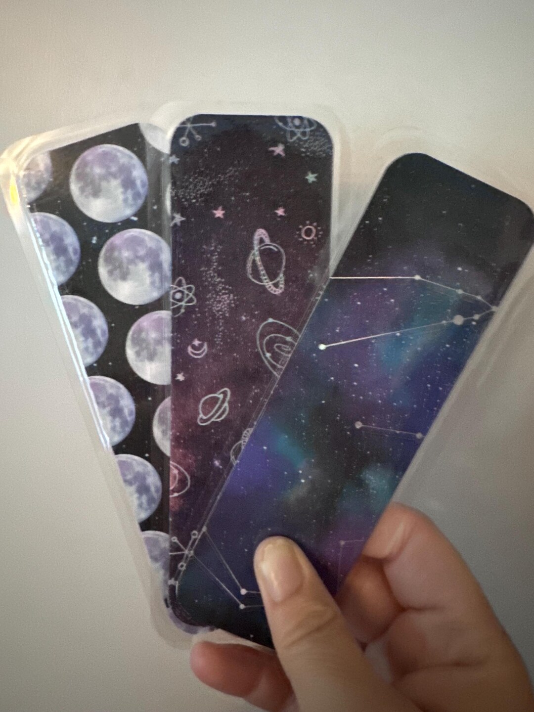 Space Themed Bookmarks - Etsy