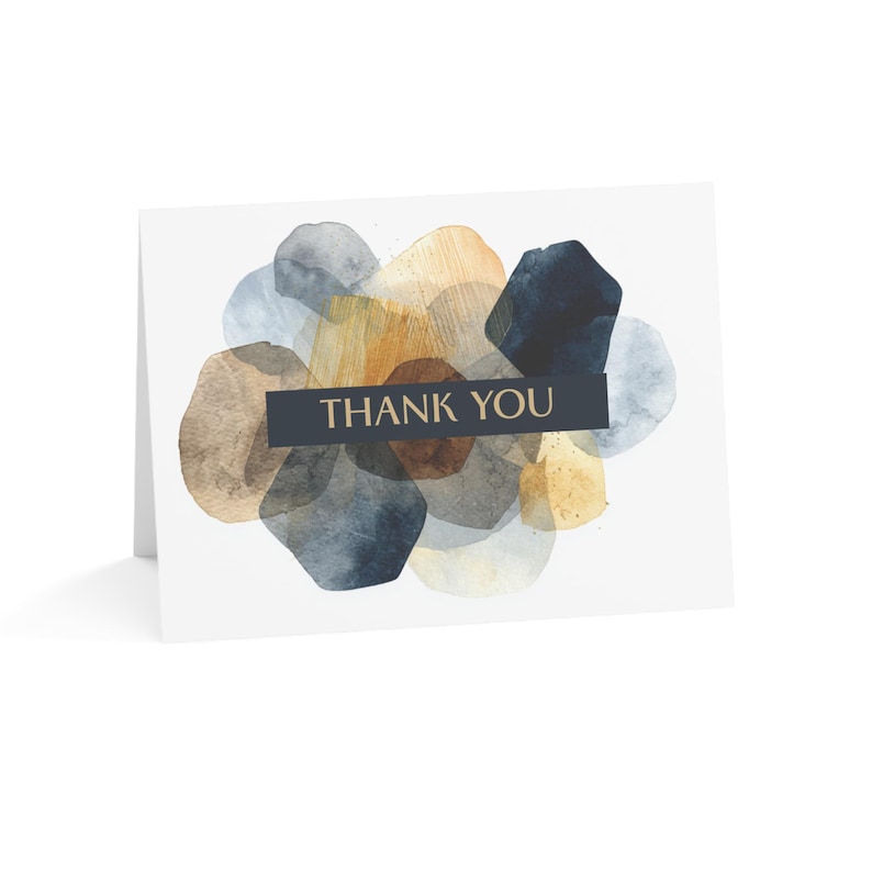 Catholic Thank You Card Set, Watercolor Modern Design, G.K. Chesterton ...
