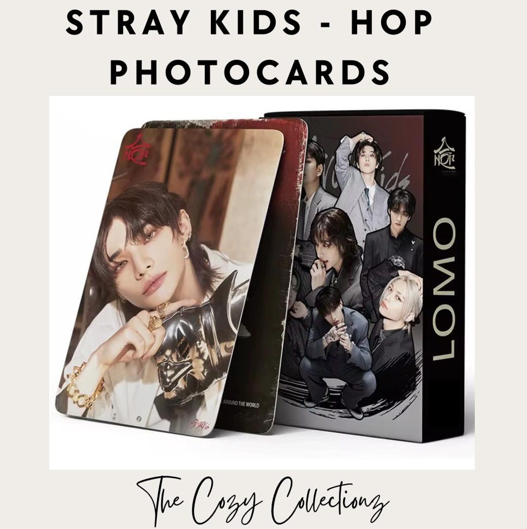 Stray Kids Fanmade LOMO Cards | HOP Photocard Set | SKZ Merch | Skz Fan ...