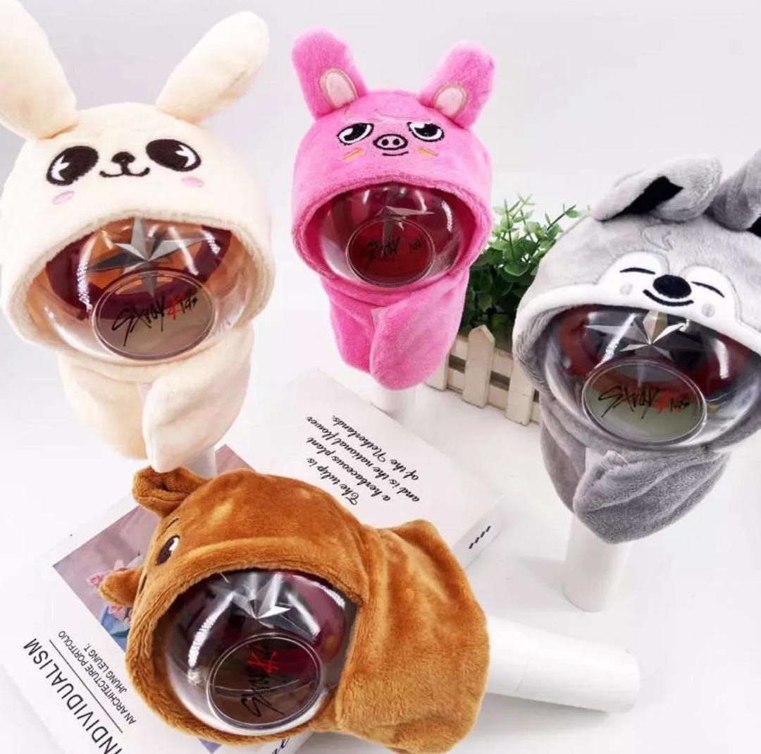 Kpop Stray Kids Skzoo Plush Lightstick Cover Nachimbong Cover Concert ...