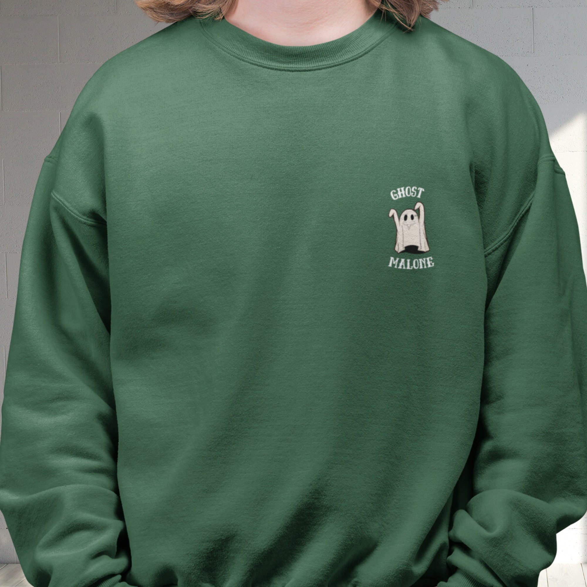 Ghost Malone Sweater, Cute Ghost Sweater, Ghost Face, Funny Halloween ...