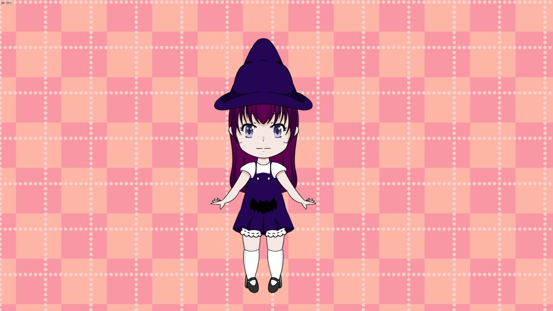 Custom Vtuber virtual Youtuber Live2d Model Witch / Vtuber Desing / Rigging / Expressions - Etsy