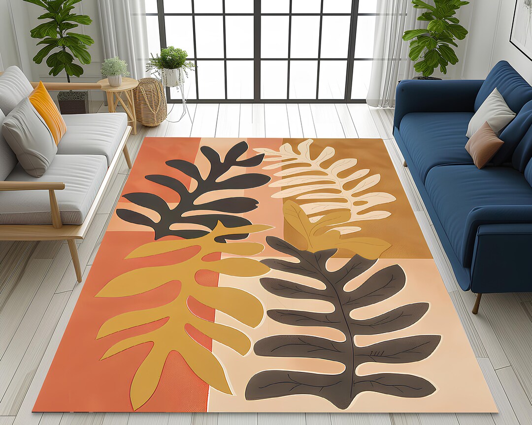 Henri Matisse Area Rugs Matisse Cutout Rugs Matisse Leaf Matisse Coral ...