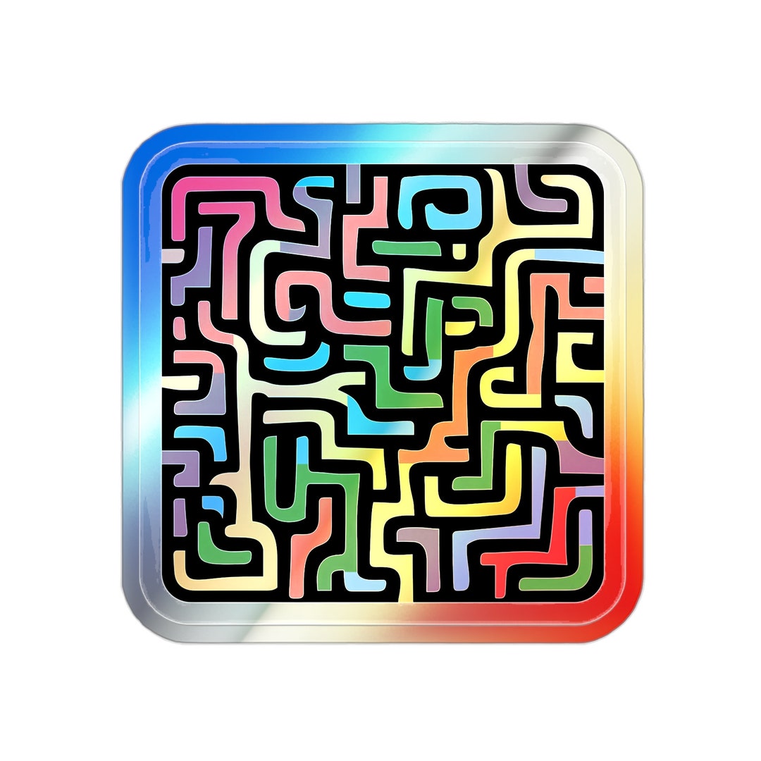 Phish Maze Sticker Holographic Die-cut Stickers - Etsy