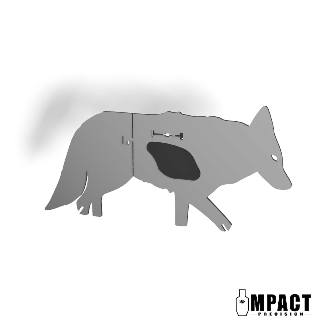 Full Size AR500 Coyote Target - Etsy