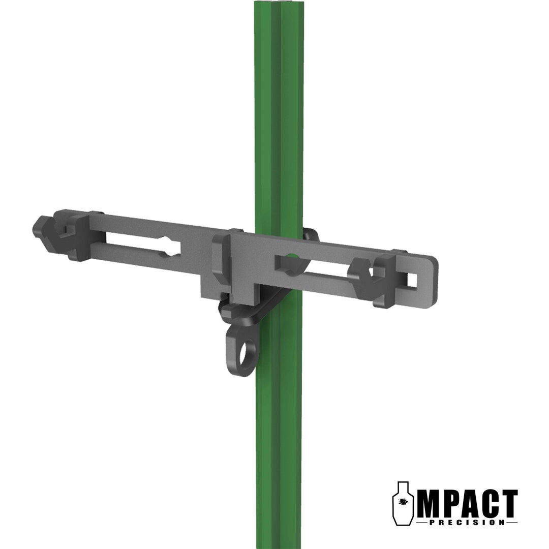 AR500 Dual Adj. T-post Target Mount - Etsy