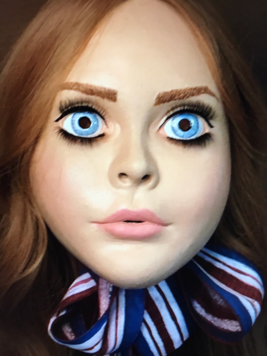 M3gan Authentic Latex Mask From Smartyink by Samuel Martinez, Cosplay ...