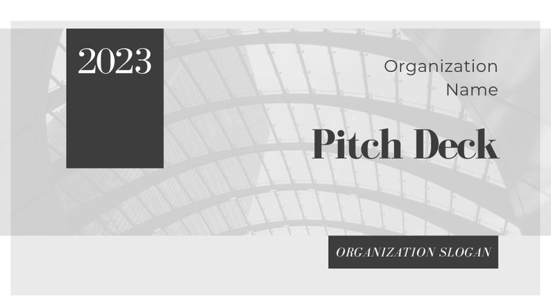 Temploot Beige-grey Pitch Deck Template - 11 Editable Slides ...