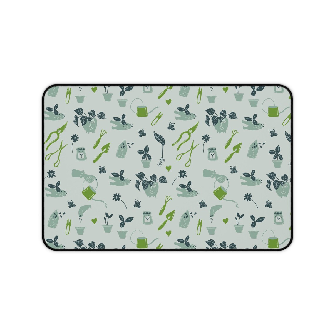 Cozy Desk Mat Plant Desk Mat Aesthetic Desk Mat Floral Desk - Etsy