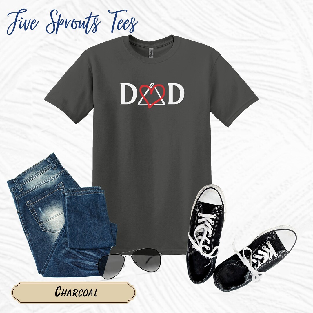 Dad Adoption Symbol T Shirt Adopted Father Adoptive Dad Tshirt Gotcha ...