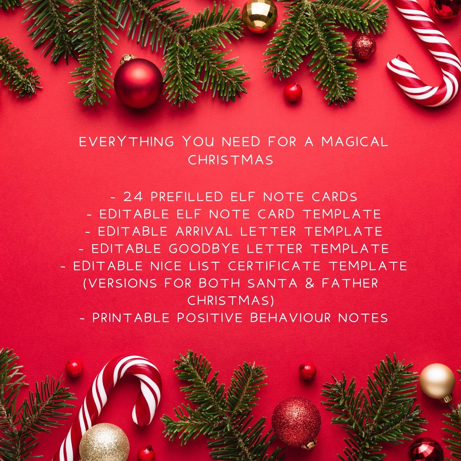 Editable Elf Activity Kit Bundle Elf Arrival Letter Nice - Etsy