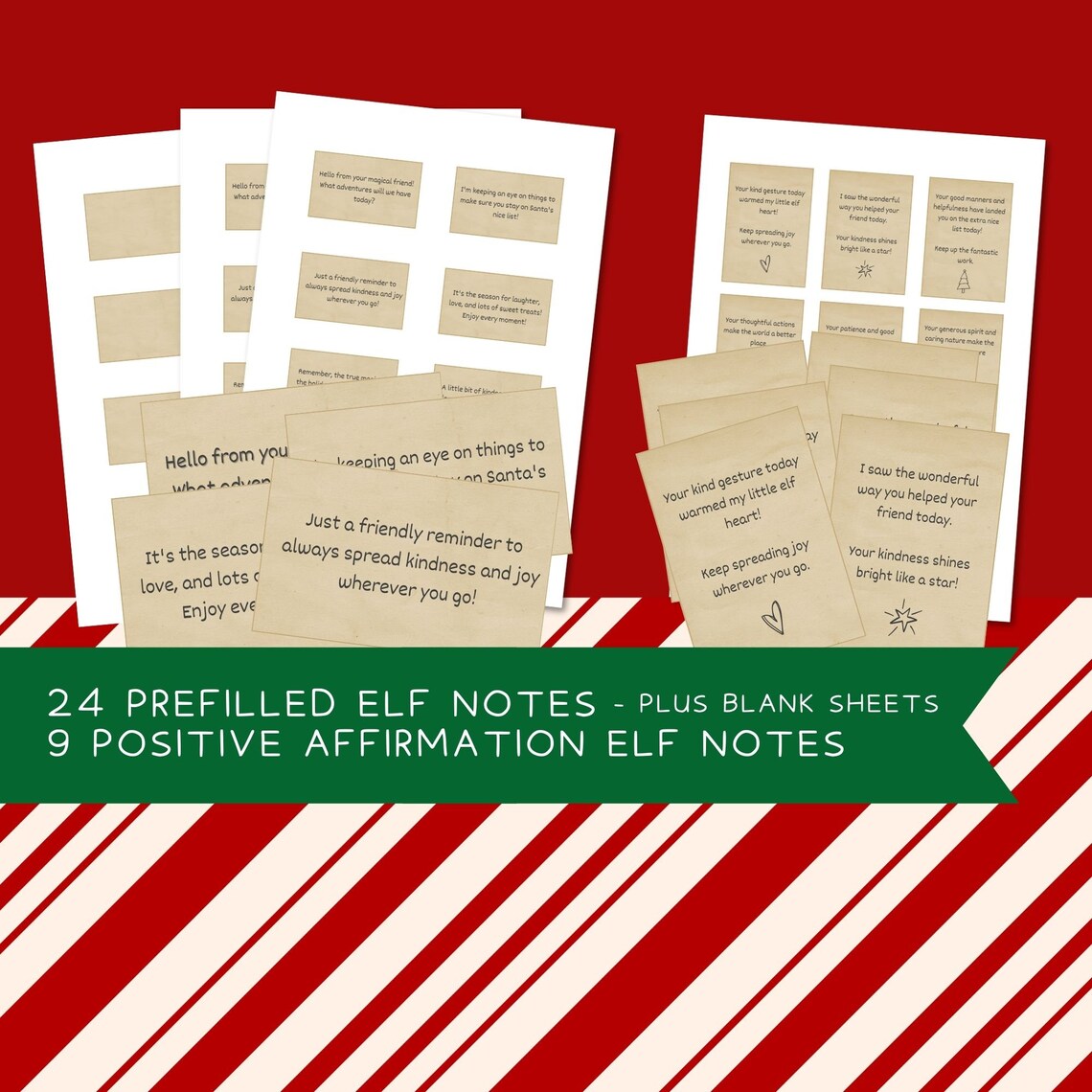 Printable Elf Activities Bundle, Elf Return Letter, Nice List ...