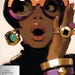 Glamorous Diva Art Print: Bold Makeup Illustration (PNG Digital ...