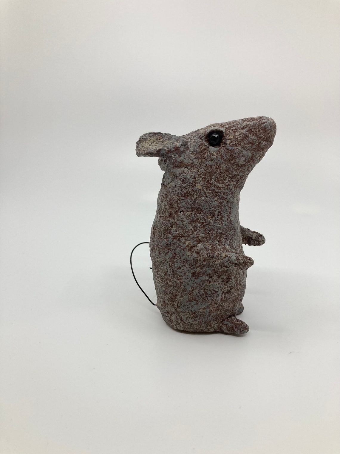 Paper Mache Mouse - Mouse Sculpture, Paper Mache Animal, Animal ...