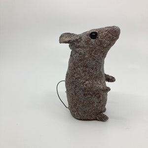 Paper Mache Mouse - Mouse Sculpture, Paper Mache Animal, Animal ...