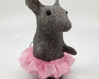 Paper Mache Mouse - Mouse Sculpture, Paper Mache Animal, Animal ...