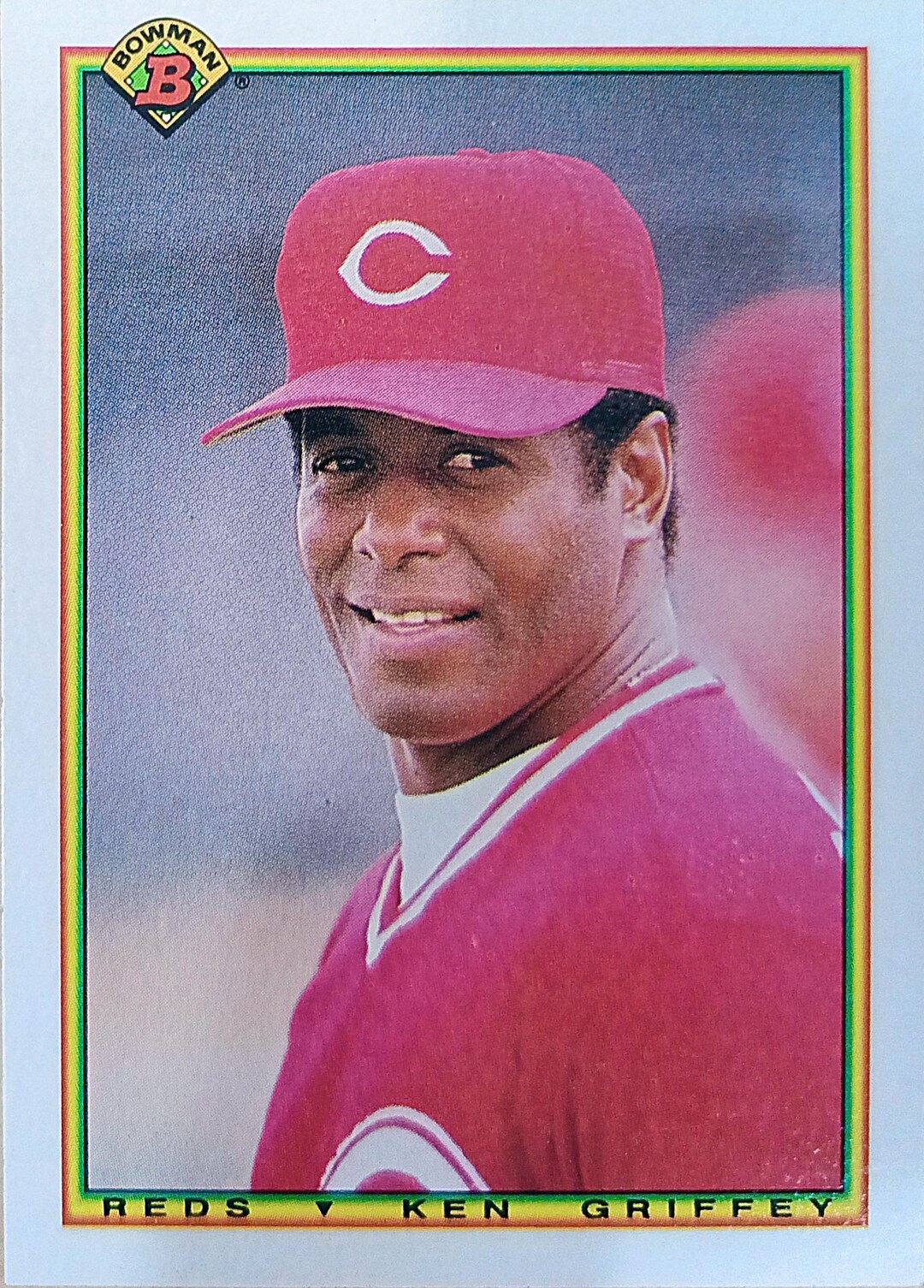1990 Ken Griffey Sr. Brownman Cincinnati Reds MLB Baseball Card #60 or ...