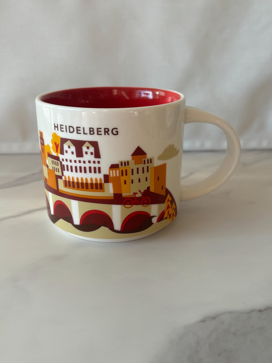 Starbucks You Are Here Series Heidelberg Mug 14 Fl Oz - Etsy