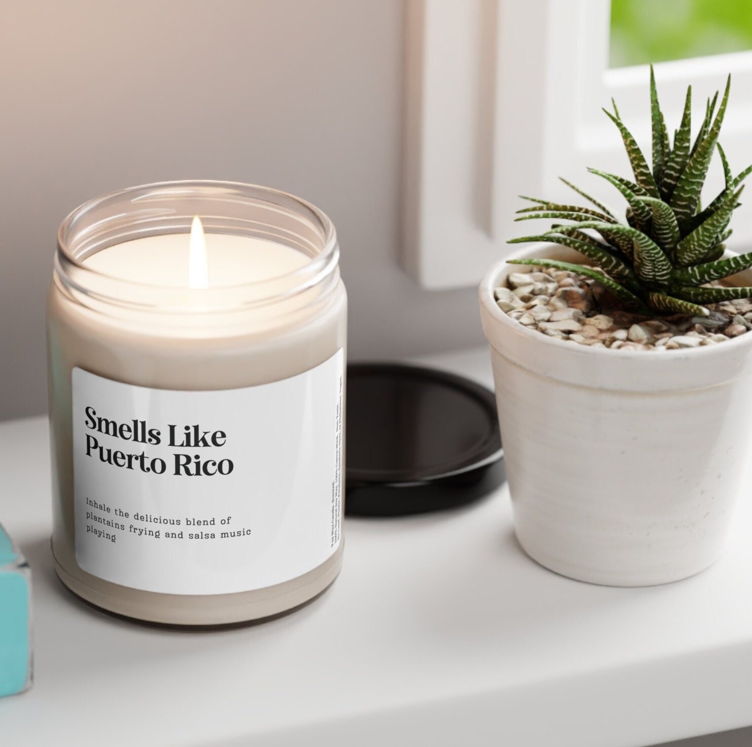 Smells Like Puerto Rico Candle, Customizable Puerto Rico Gift, Puerto ...