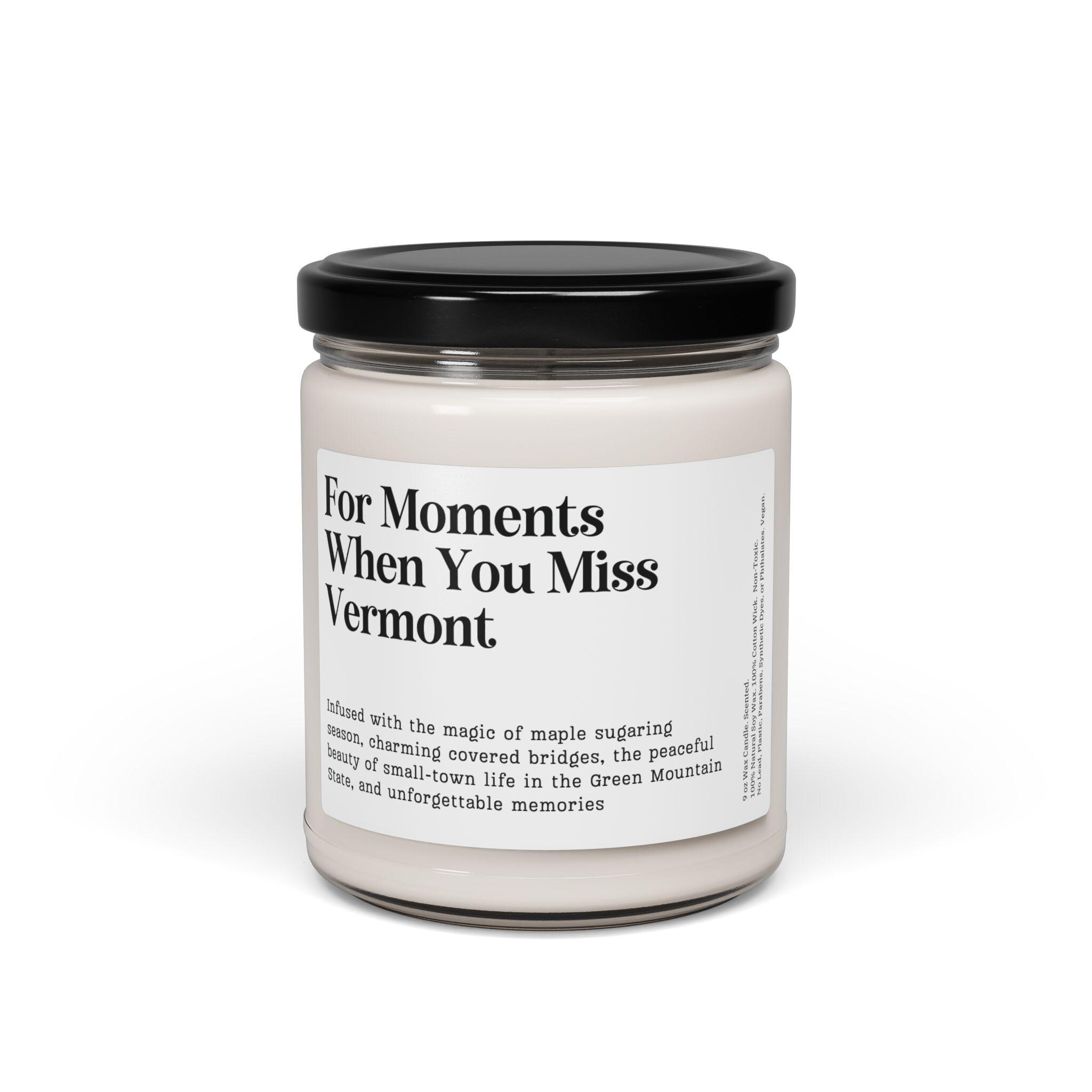 When You Miss Vermont Candle Vermont Moving Away Gift VT Keepsake ...