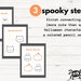 Halloween Activity Pack for Kids 9 Pages Toddler/preschool - Etsy