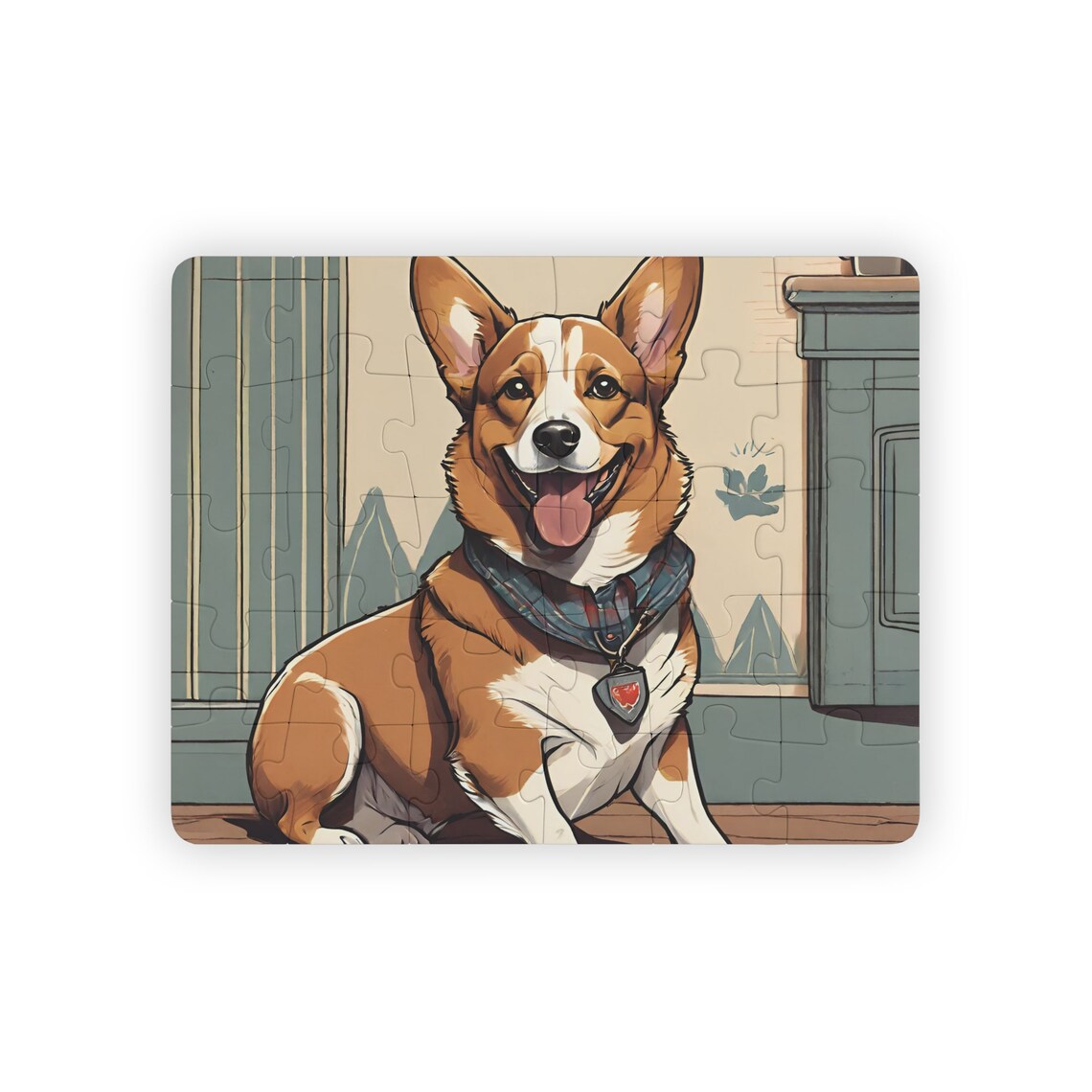 Welsh Corgi Jigsaw Puzzle 30 Pieces A Delightful Challenge - Etsy