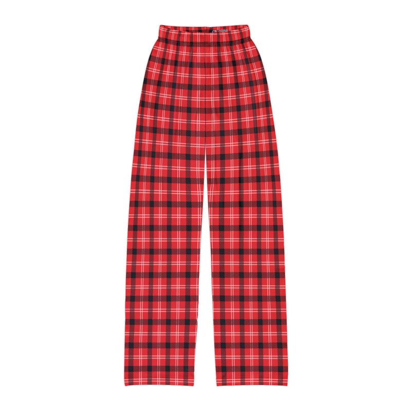 Red Checker Pajama Pants - Etsy