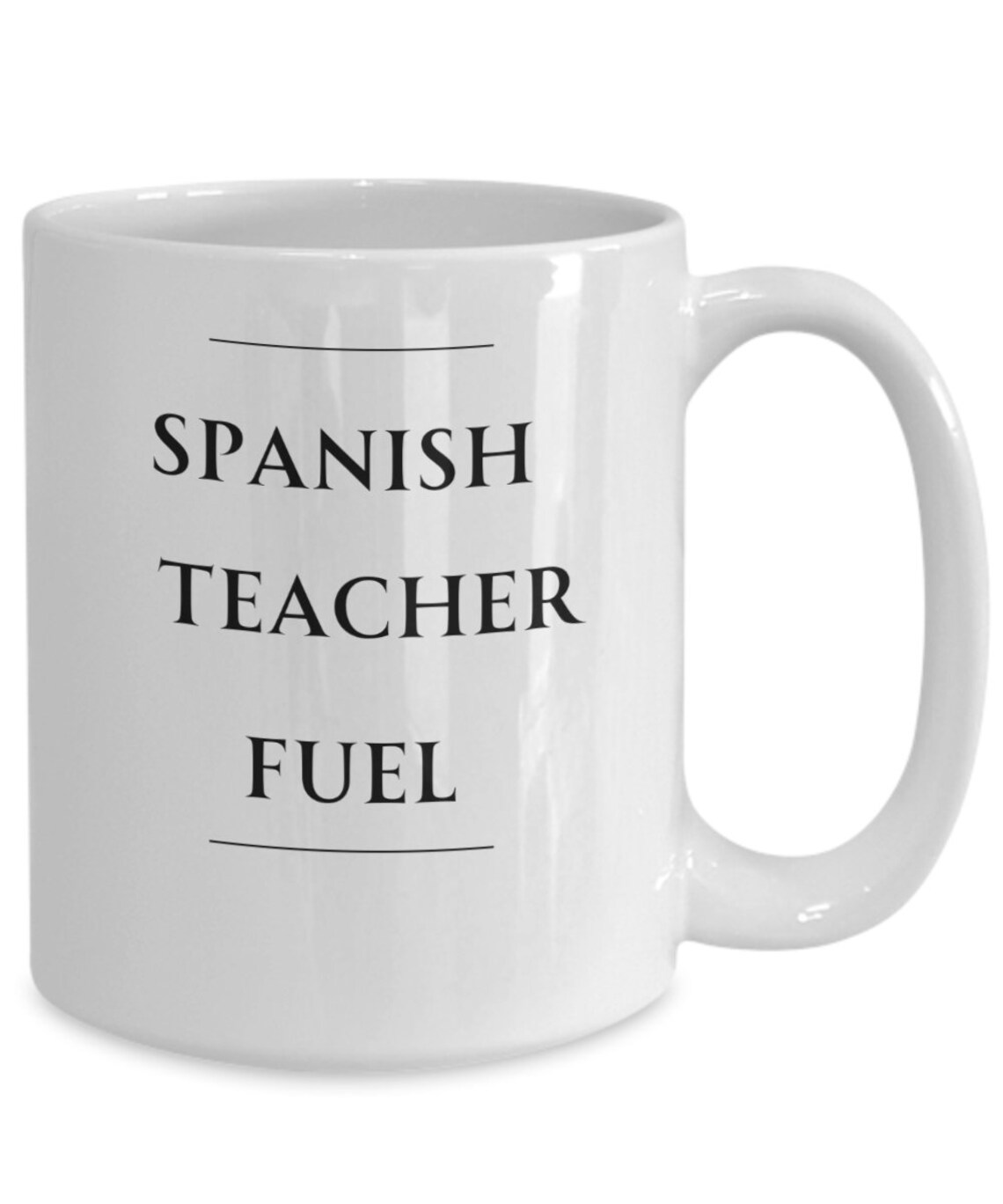 Spanish Teacher Gift, Spanish Teacher Fuel Mug, Funny Spanish Mug ...