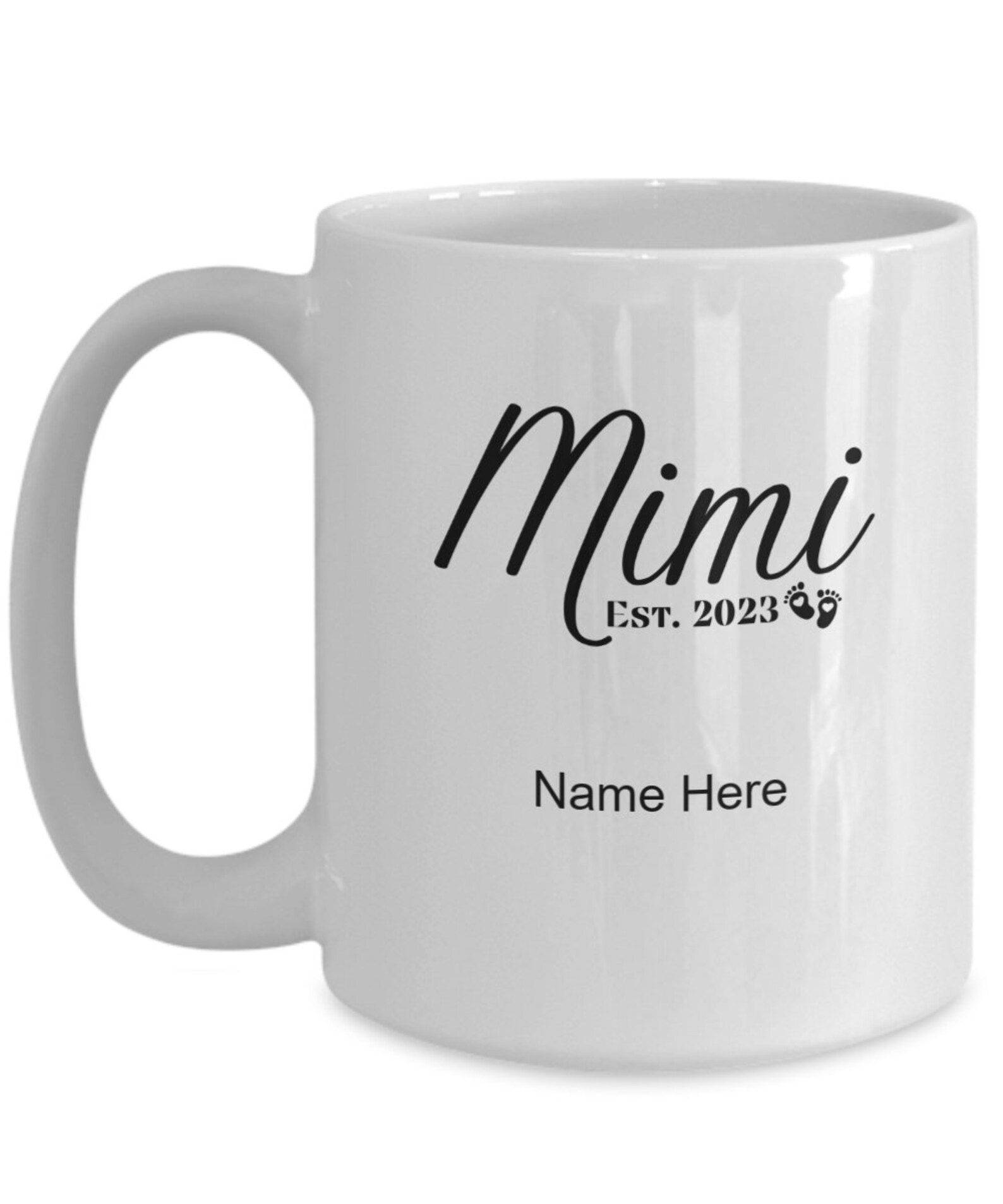 Custom Mimi Coffee Mug, Personalized Grandma Cup, Family Gift for Mom ...