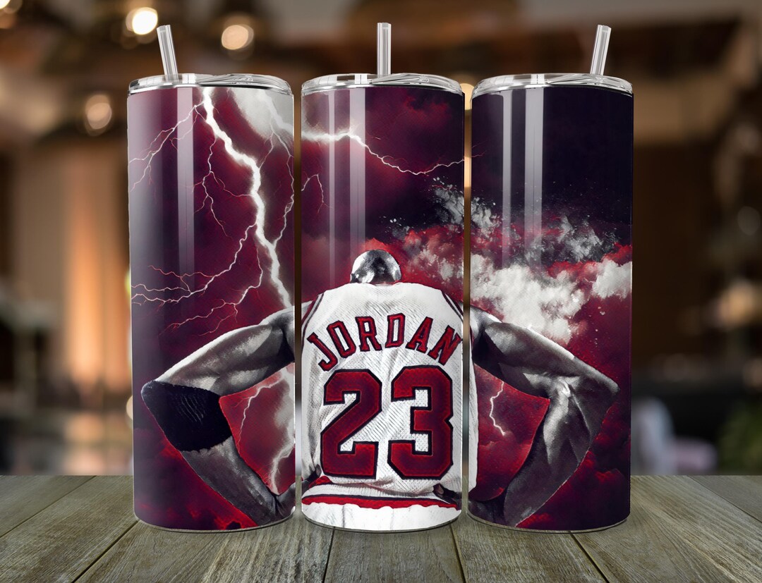 Michael Jordan Tumbler Wrap, MJ 23 PNG, NBA Star Merch, Personalized ...