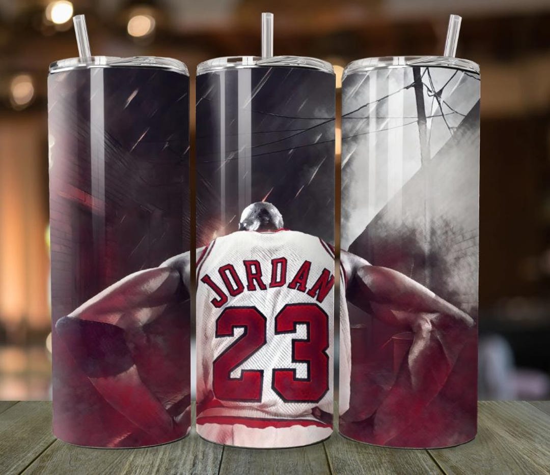 Michael Jordan Tumbler Wrap, MJ 23 PNG, NBA Star Merch, Personalized ...