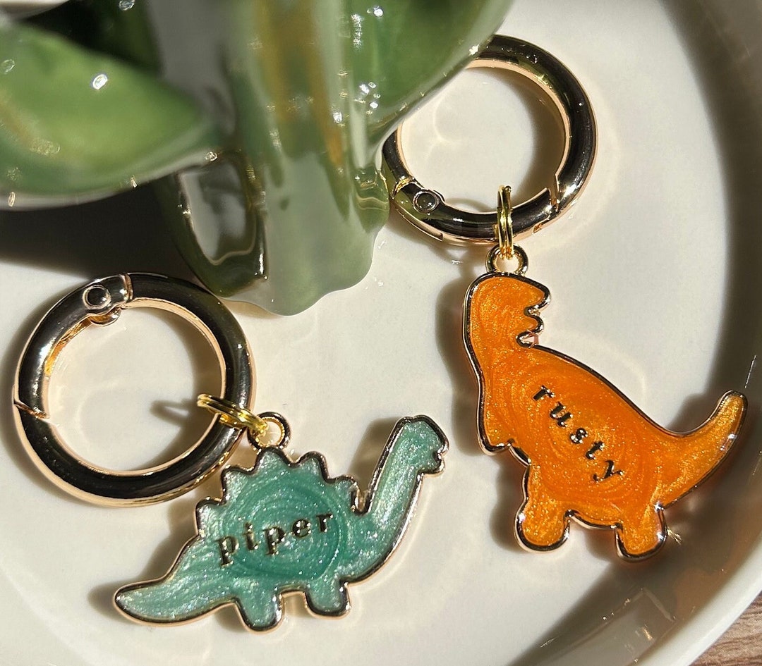 Custom Dino Tag resin - Etsy