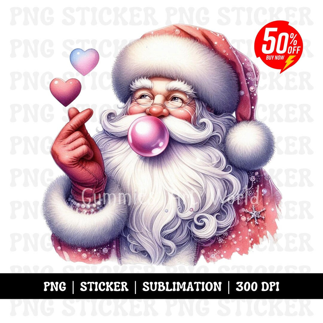 Unique Santa, Finger Heart, Santa Heart, Kawaii Santa, Santa ...