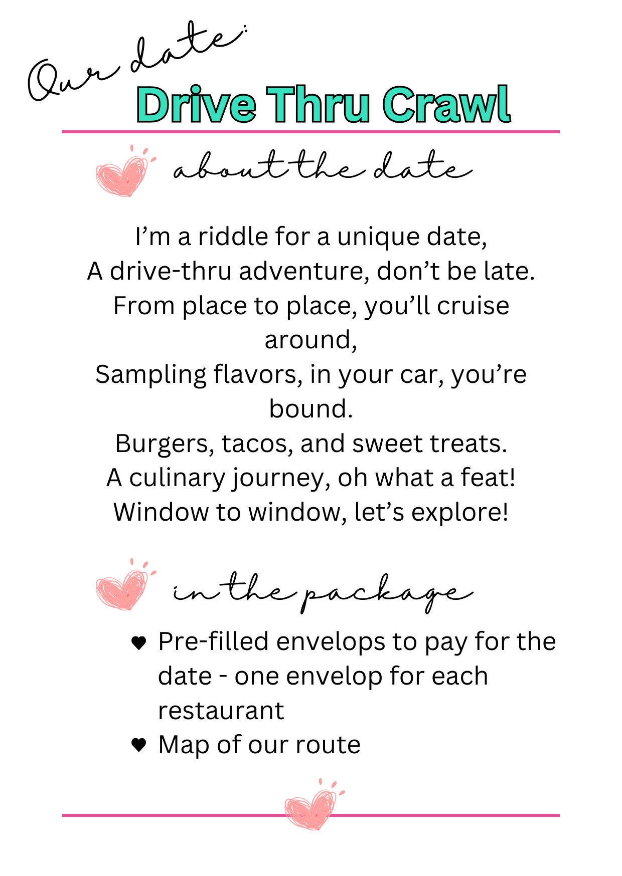 A Year of Dates - Etsy
