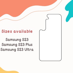 Samsung Galaxy S23 Series Case Template, Phone Case Template, SVG, Dxf ...