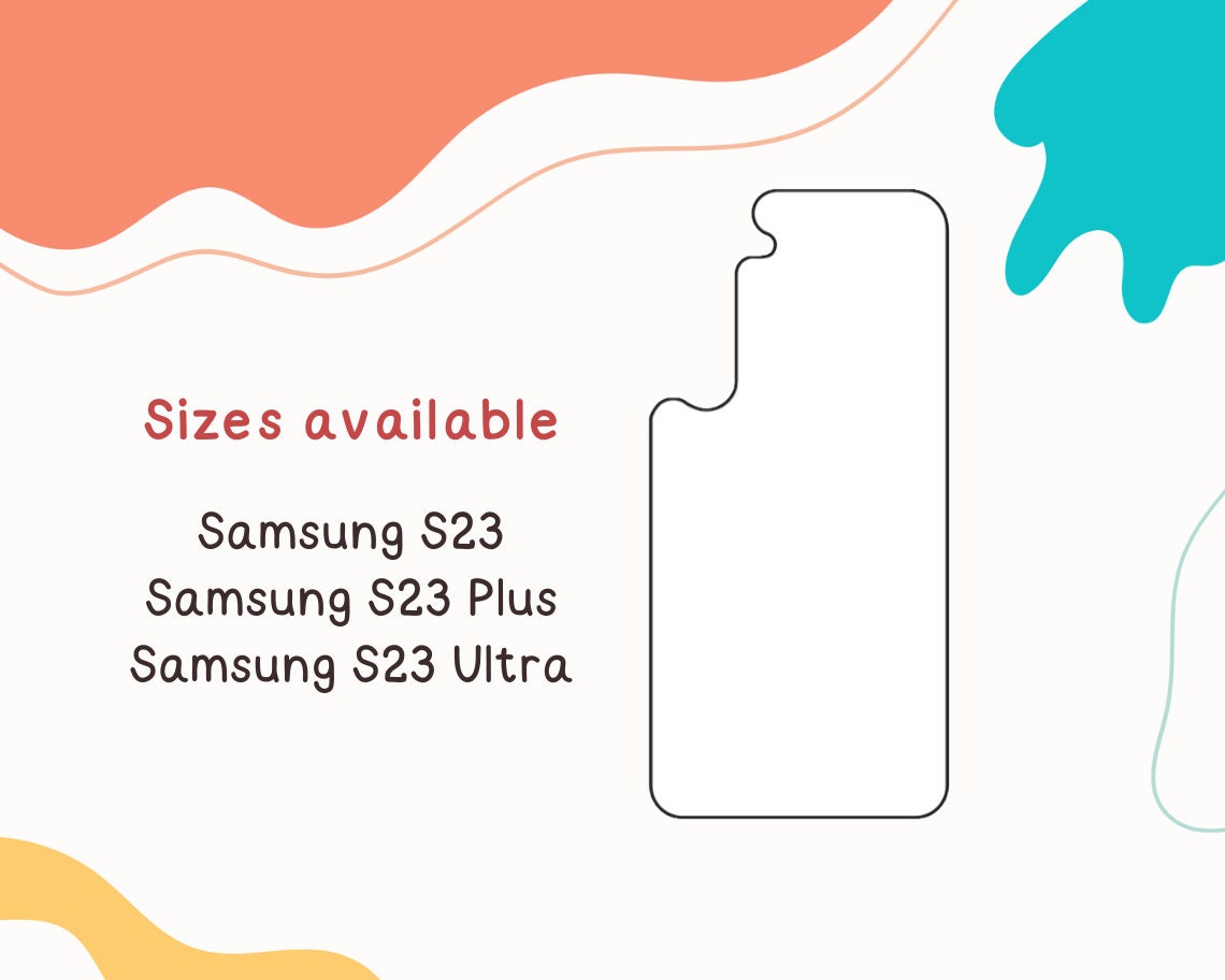 Samsung Galaxy S23 Series Case Template, Phone Case Template, SVG, Dxf ...