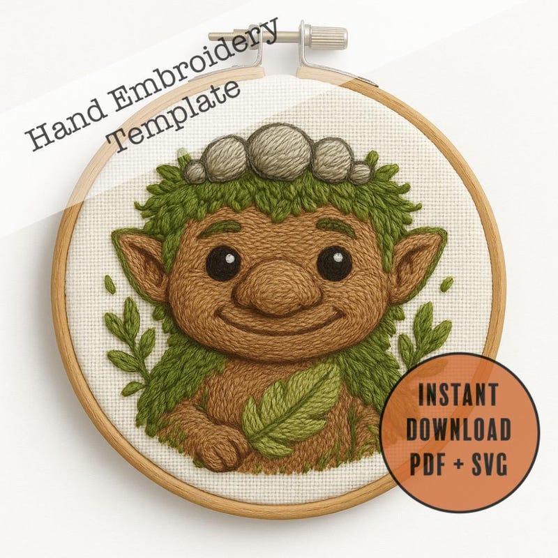 Trolls Embroidery Design - Etsy