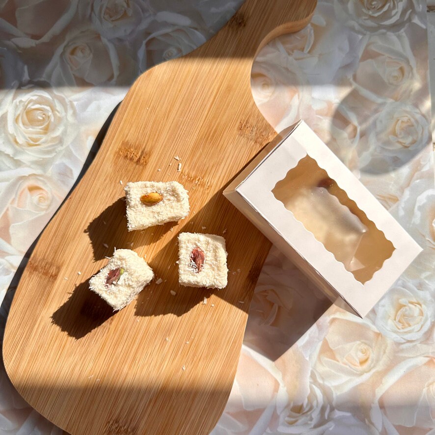 Traditional Turkish Delight With Coconut - Sultan Pistachio Delight ...