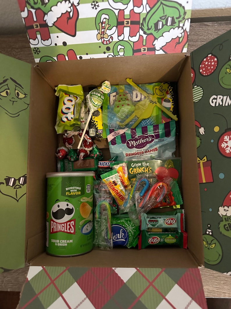 Christmas the Grinch Box/ You've Been GRINCHED Basket/ Merry Grinchmas ...