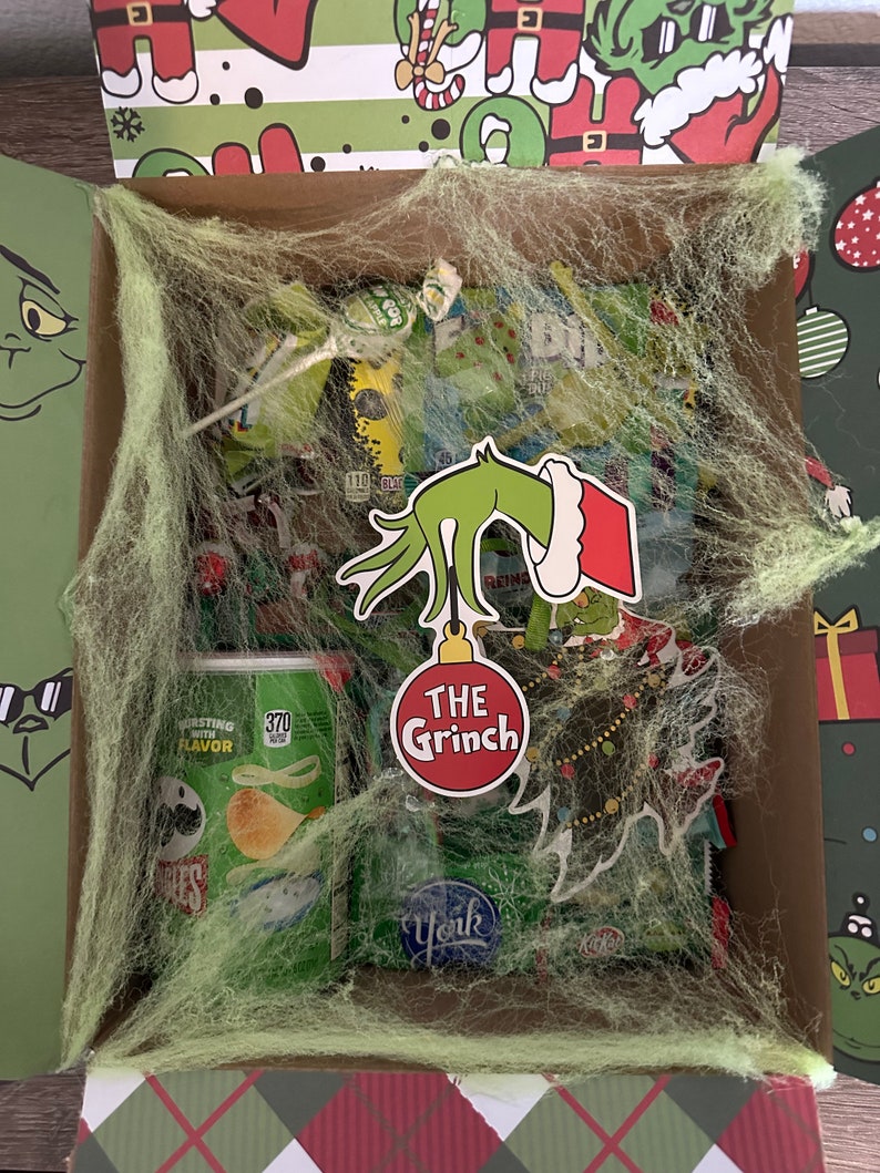 Christmas the Grinch Box/ You've Been GRINCHED Basket/ Merry Grinchmas ...