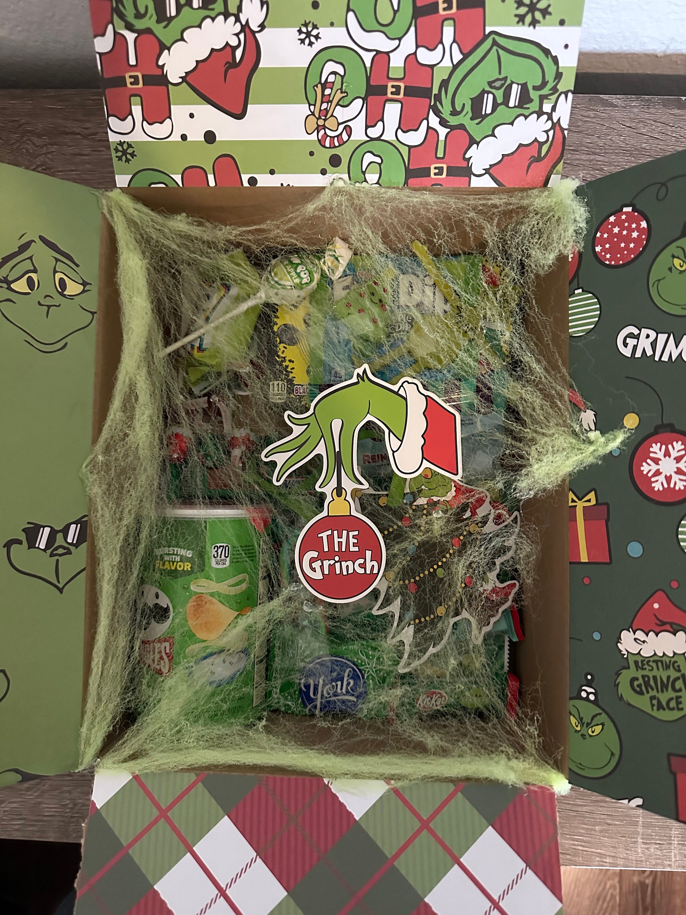 Christmas the Grinch Box/ You've Been GRINCHED Basket/ Merry Grinchmas ...