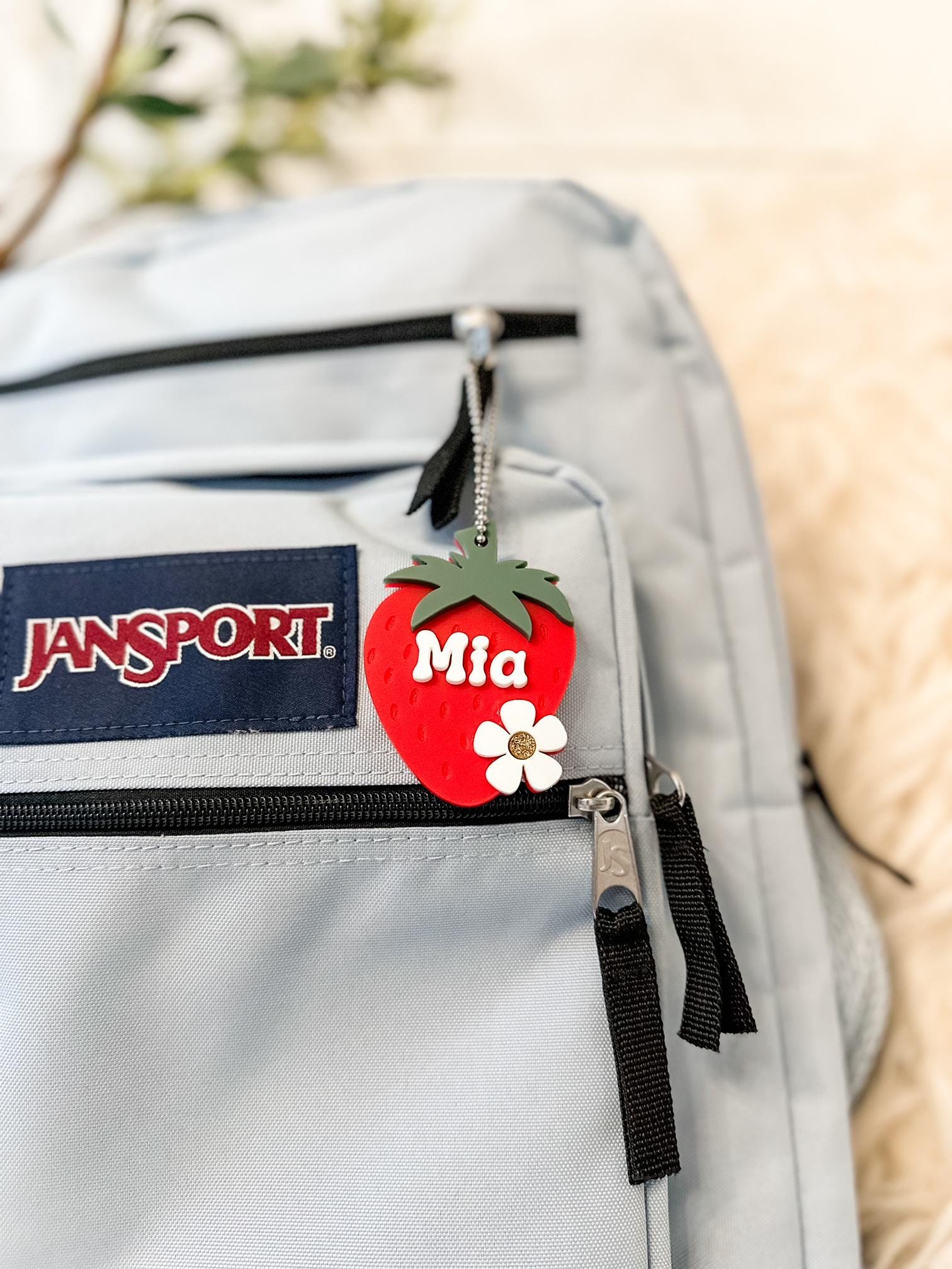 Backpack Tag, Backpack Keychain, Acrylic Key Chain, Personalized Key ...