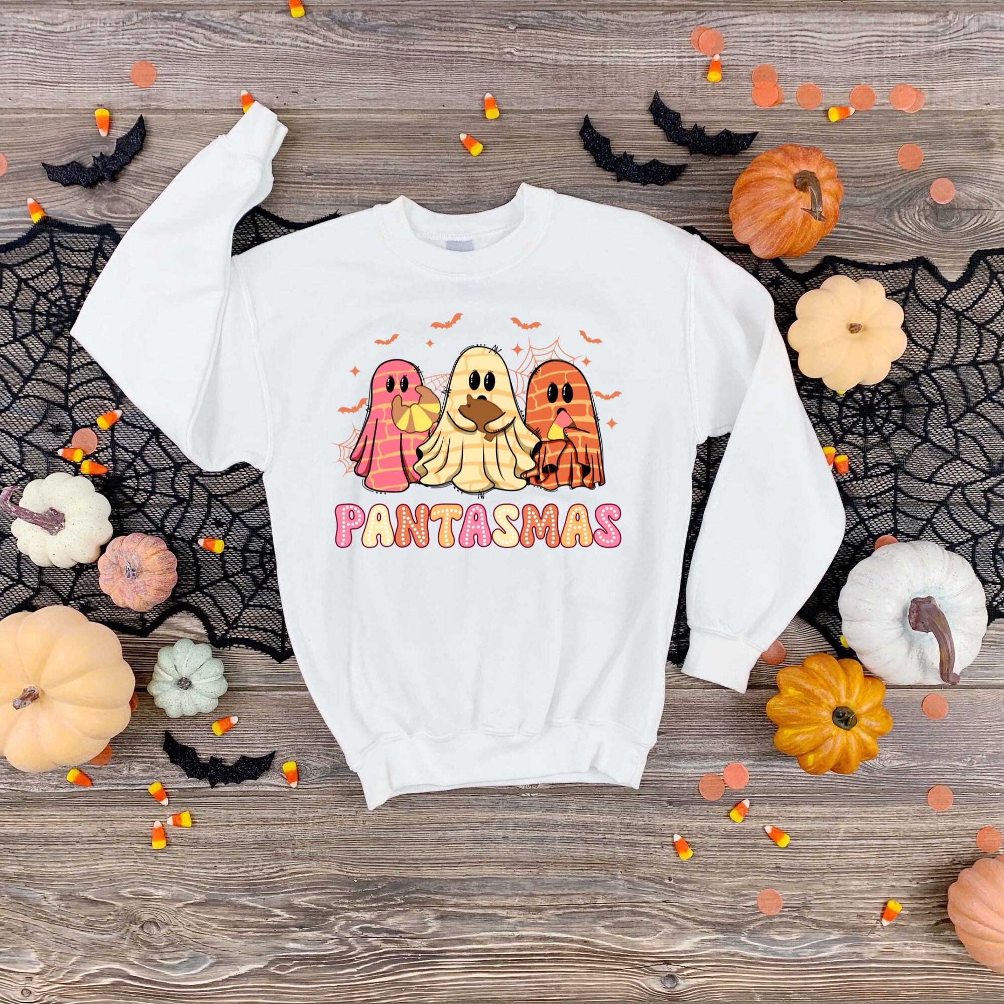 Pantasmas Mexican Ghost PNG, Spooky Conchas PNG, Pantasmas PNG, Cute ...