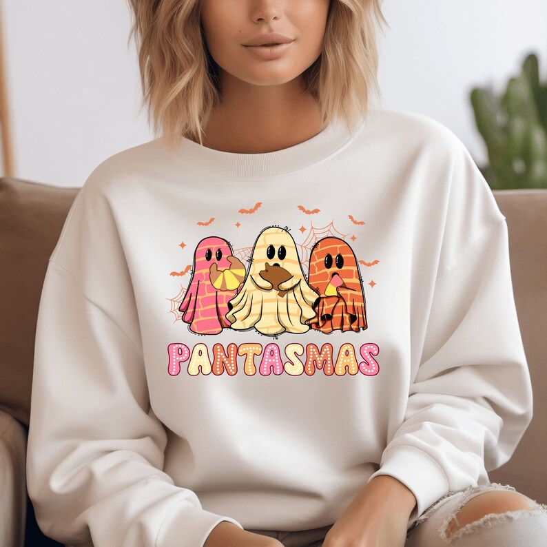 Pantasmas Mexican Ghost PNG, Spooky Conchas PNG, Pantasmas PNG, Cute ...